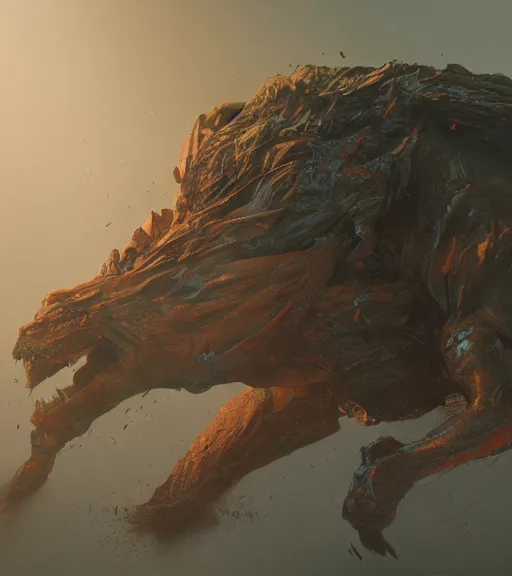 ashes to ashes by pascal blanche, wayne barlowe, mead | Stable Diffusion | OpenArt