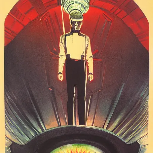 bioshock disco king Nikola Tesla atop the elevator | Stable Diffusion ...