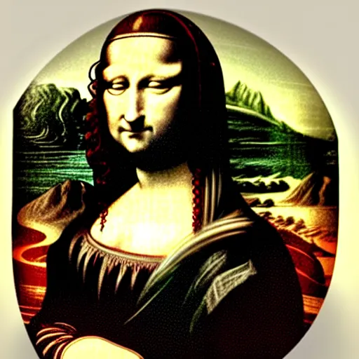 monalisa made with internet photos, collage, | Stable Diffusion | OpenArt
