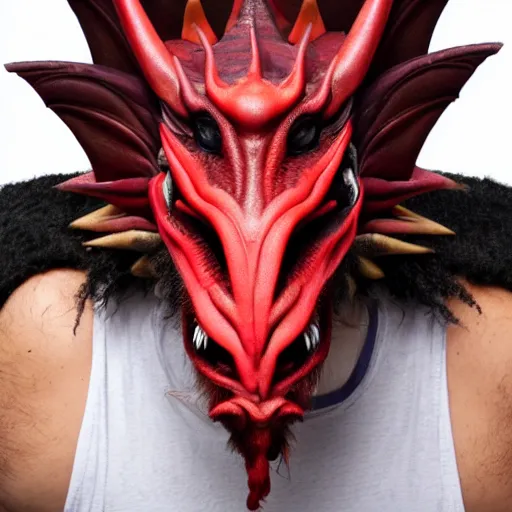a man transforming into a dragon, dragon snout, dragon | Stable ...