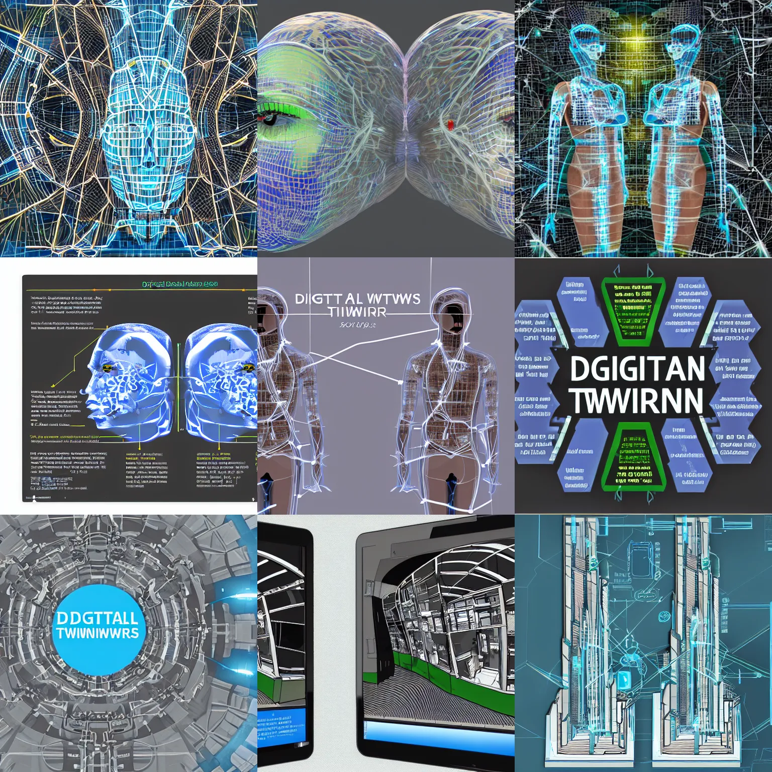 digital twin | Stable Diffusion