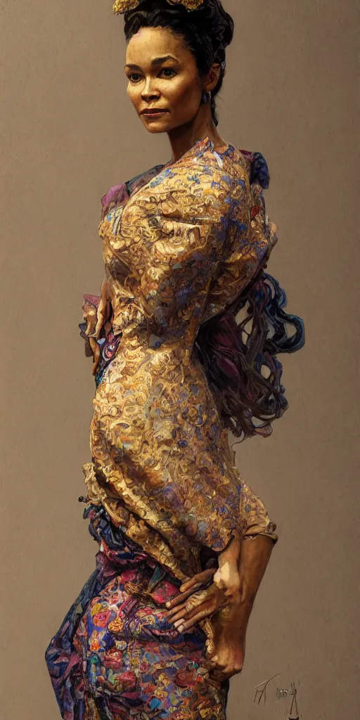 detailed full body concept art illustration oil | Stable Diffusion ...