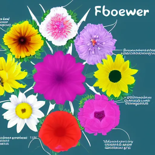 flower biology diagram | Stable Diffusion | OpenArt