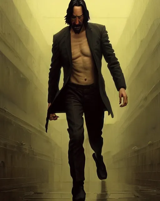 highly detailed vfx, a portrait of keanu reeves, | Stable Diffusion ...