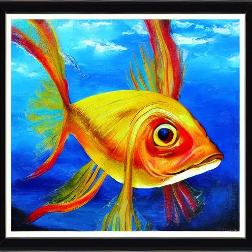 front - facing view of a fish, front facing view, | Stable Diffusion ...