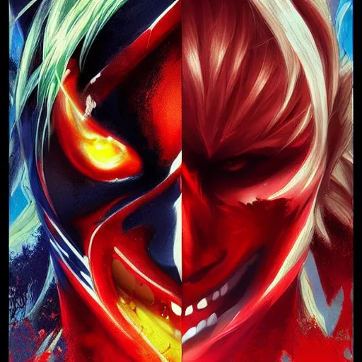 split face Ichigo poster, epic artwork, anime | Stable Diffusion | OpenArt
