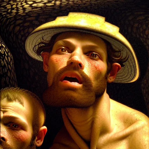 happy pepe the miner in the cave, by edgar maxence and | Stable ...