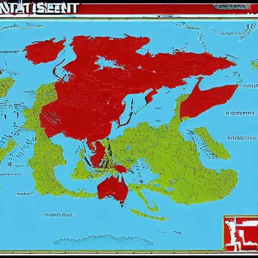 red alert map | Stable Diffusion | OpenArt
