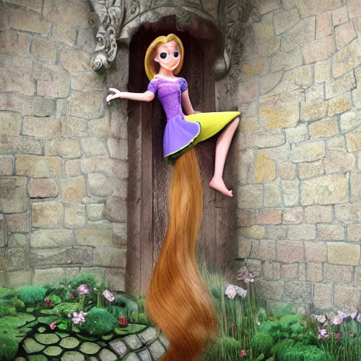 Rapunzel | Stable Diffusion