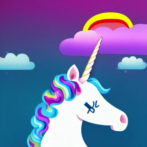 a unicorn using a pc | Stable Diffusion | OpenArt