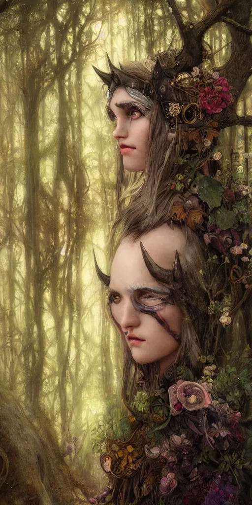 hyper realistic Princess Mononoke, spooky mask, lush | Stable Diffusion ...