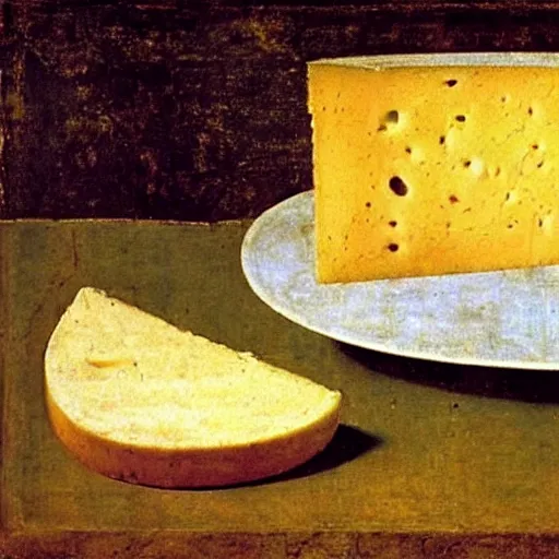 beautiful renaissance painting of a gouda cheese by | Stable Diffusion ...