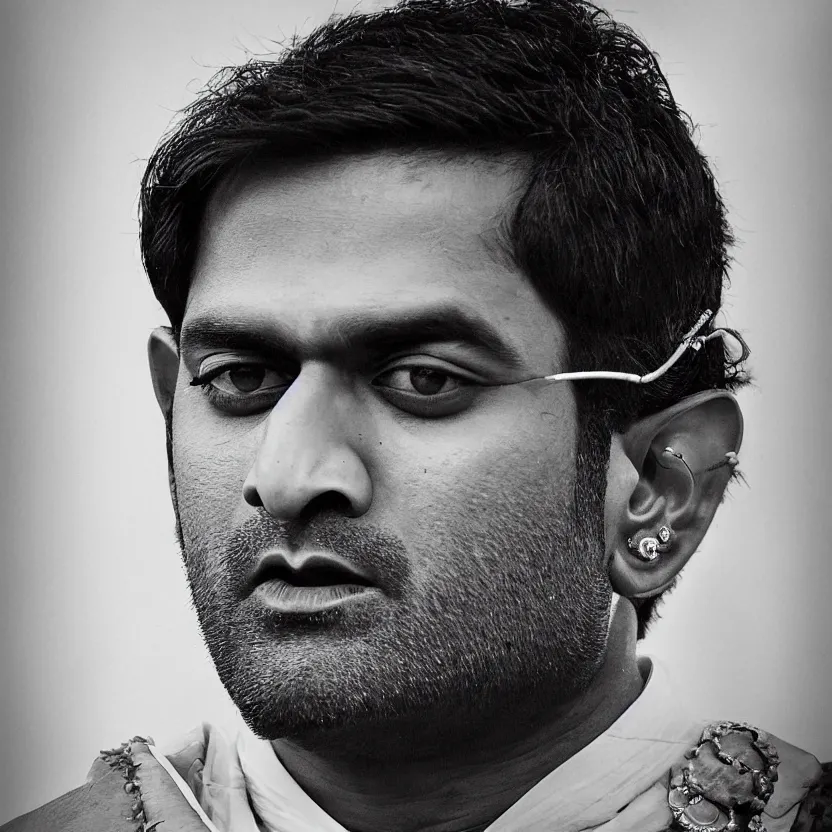 portrait of mahendra singh dhoni as a pimp, ultra | Stable Diffusion ...