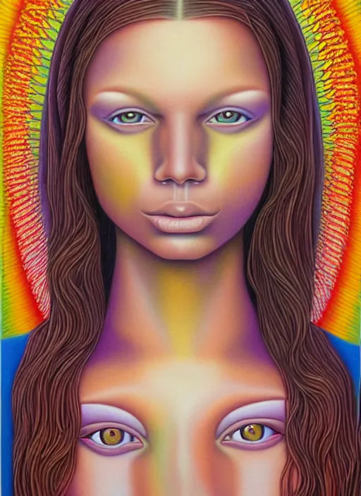 a portrait of a pretty young lady by alex grey | Stable Diffusion | OpenArt