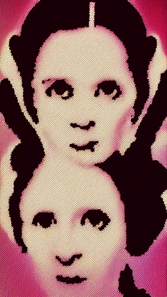a portrait of princess leia in the style of laser art. | Stable ...