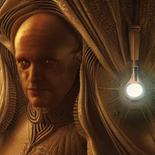 house harkonnen from dune designed by hr giger moebius | Stable Diffusion