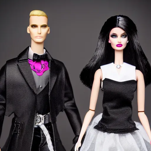 Brand new goth Barbie and Ken doll prototype by Mattel | Stable ...