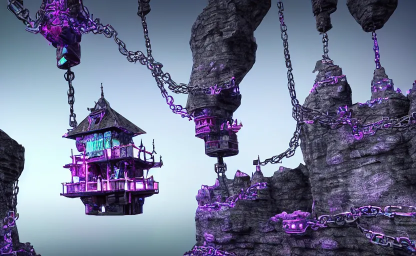 enchanted castle, hyper realistic cinematic view of | Stable Diffusion ...