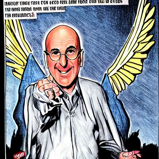 larry - david as the angel of death comic - con comic | Stable ...