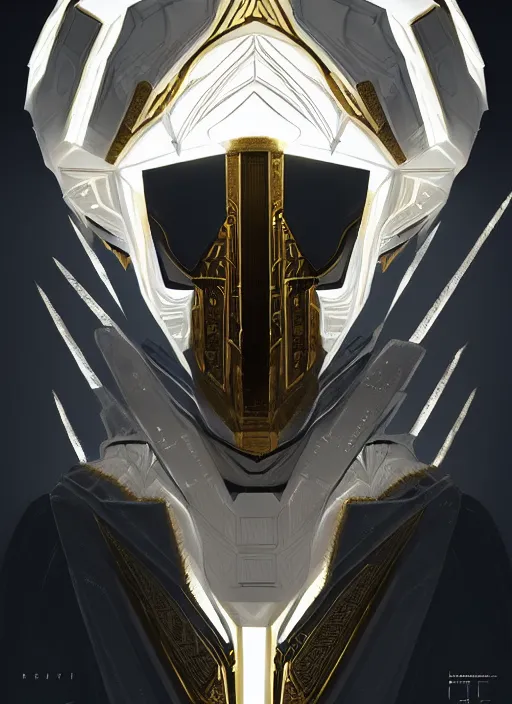 symmetry!! white armour, gold secondary, sci - fi, | Stable Diffusion | OpenArt