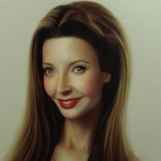portrait of phoebe from friends by artgerm, lisa | Stable Diffusion ...