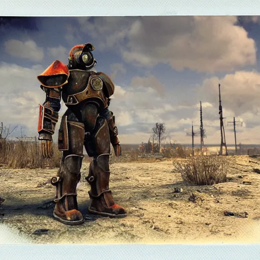 polaroid hyper realistic fallout 4 brother hood of | Stable Diffusion ...