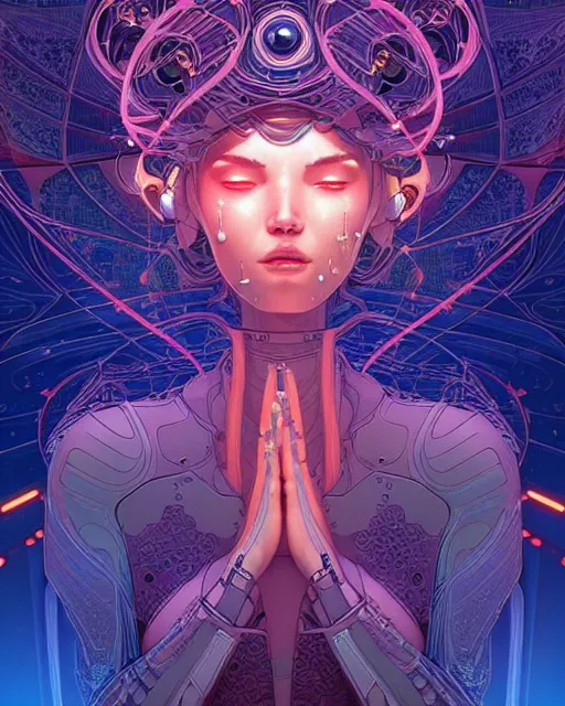 ultra detailed, beautiful female android in tears, | Stable Diffusion ...