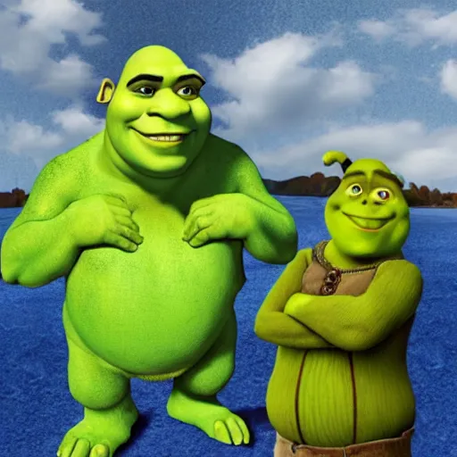 Shrek dating profile | Stable Diffusion