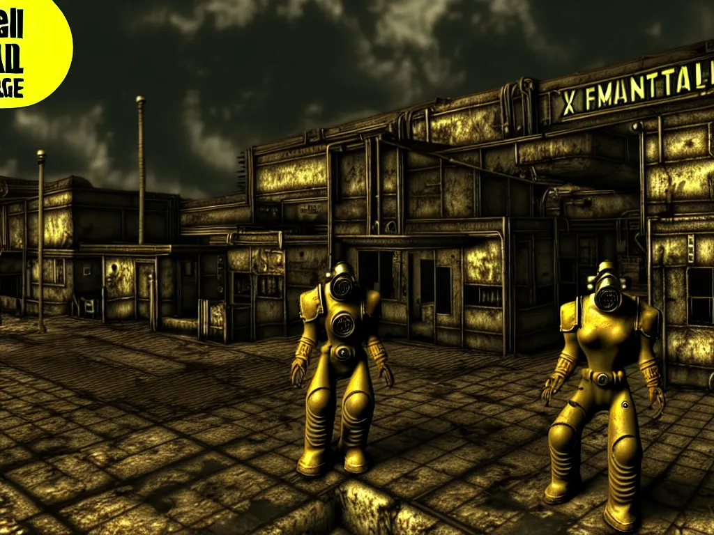 fallout 2 hd remastered gameplay screenshot unreal | Stable Diffusion