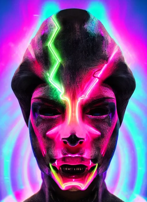 photo of baroque and bladerunner geometric neon ruby | Stable Diffusion ...