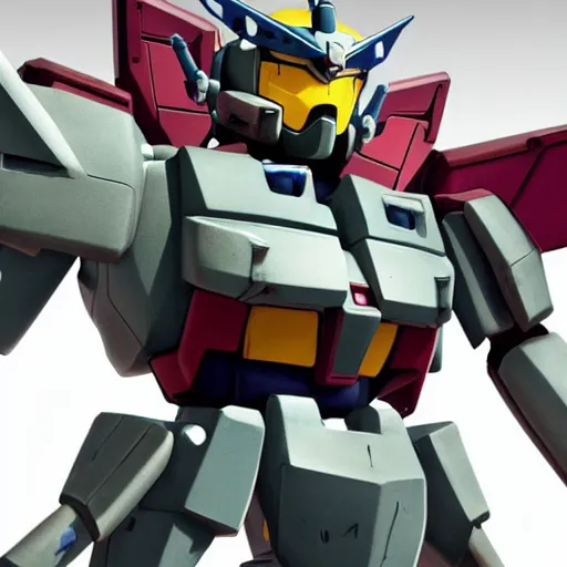 gundam with a flower for a head, rococo, sci - fi | Stable Diffusion ...