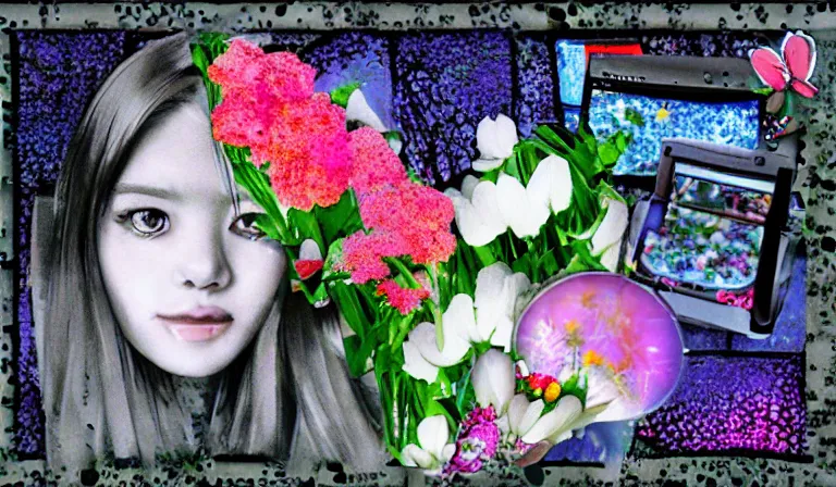 ill bring u flowers in the pouring rain, shojo, | Stable Diffusion ...