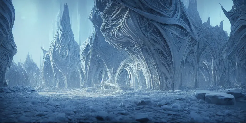 80s futuristic hyperdimensional elven architecture, | Stable Diffusion ...