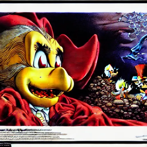 realistic detailed image photo of Scrooge McDuck by | Stable Diffusion ...