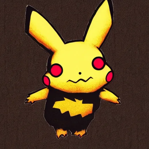 goth pikachu | Stable Diffusion | OpenArt