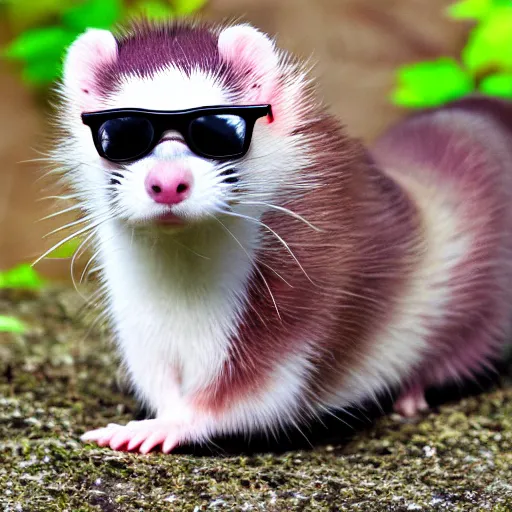 ferret wearing pixelated glasses, realistic 4 k | Stable Diffusion | OpenArt