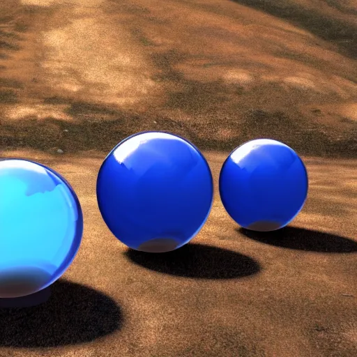 painting of glass spheres :. 5 0, ior : 1. 2 fresnel | Stable Diffusion