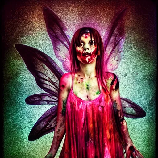 demonic fairy, bleeding colors, big budget movie | Stable Diffusion ...