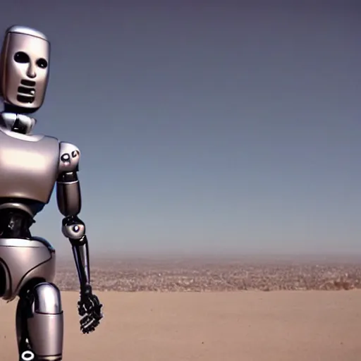 film still of 'Los Angeles Robot Future' (2045). | Stable Diffusion ...