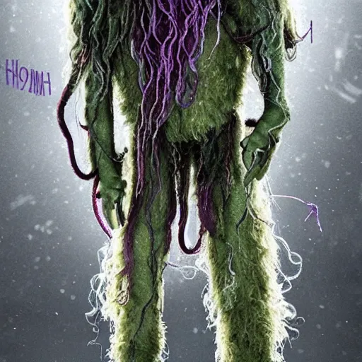 fluffy humanoid ethereal live action muppet wraith | Stable Diffusion ...