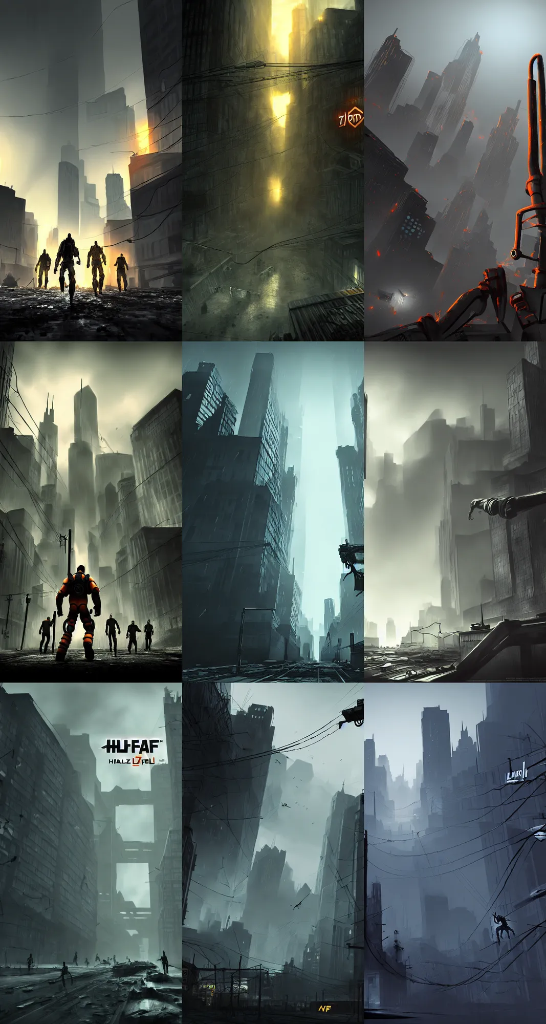 half - life 2, city 1 7, stylized, horizon, wallpaper, | Stable ...