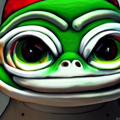 ultra detailed, highly realistic, pepe the frog, | Stable Diffusion ...