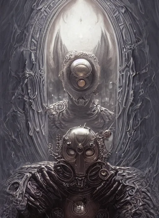 mf doom massive glass eyes, bloodborne boss, occult | Stable Diffusion ...