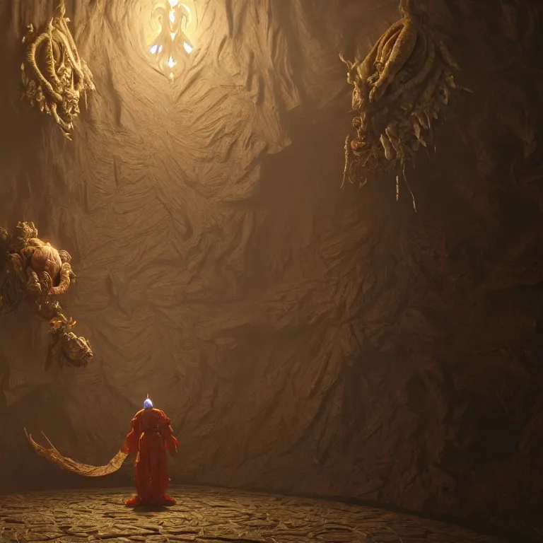 a cinematic shot of jester god, hyperdimensional, | Stable Diffusion ...