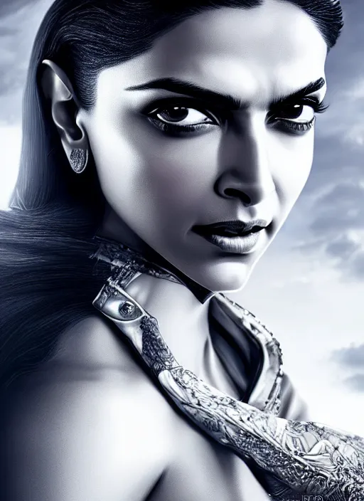 portrait photo of a gorgeous young Deepika Padukone as | Stable ...