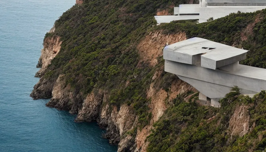military base perched on a cliff overlooking a | Stable Diffusion | OpenArt