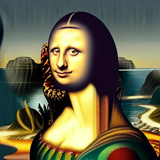 the mona lizard | Stable Diffusion | OpenArt