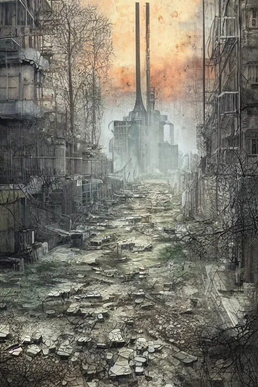 acid rain effect, disassemble the computer in | Stable Diffusion | OpenArt