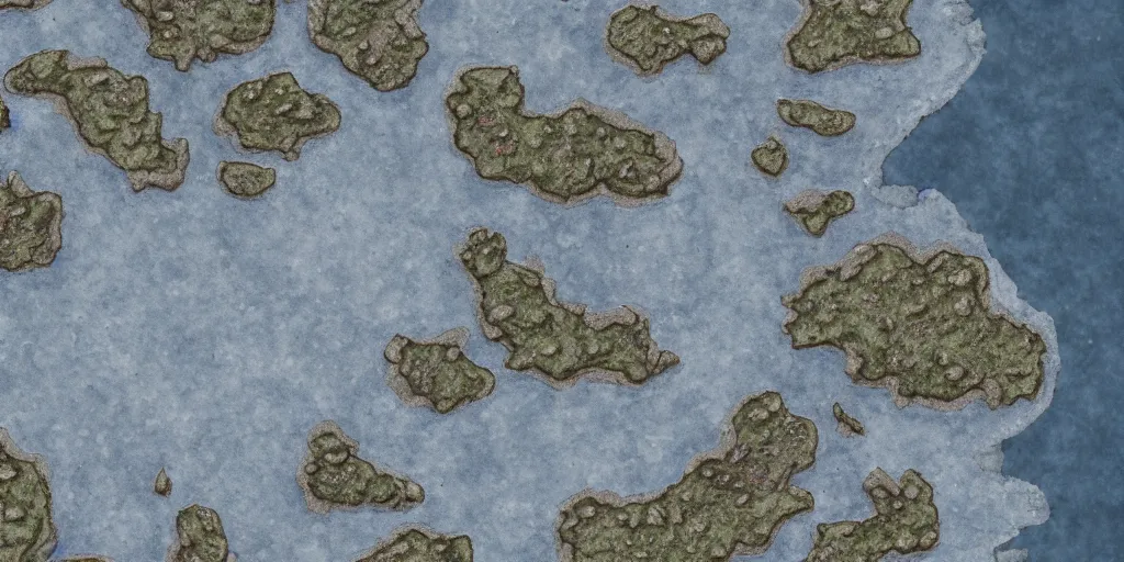 a salt covered island, gridless tabletop roleplaying | Stable Diffusion ...