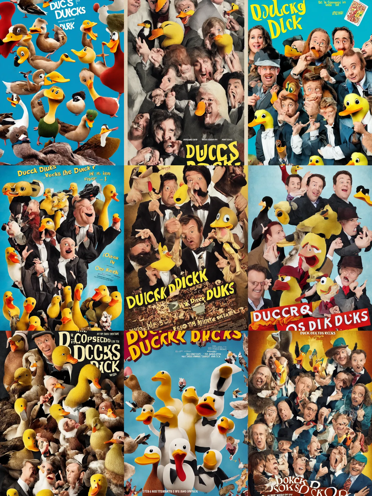 poster for a comedy movie about ducks | Stable Diffusion | OpenArt